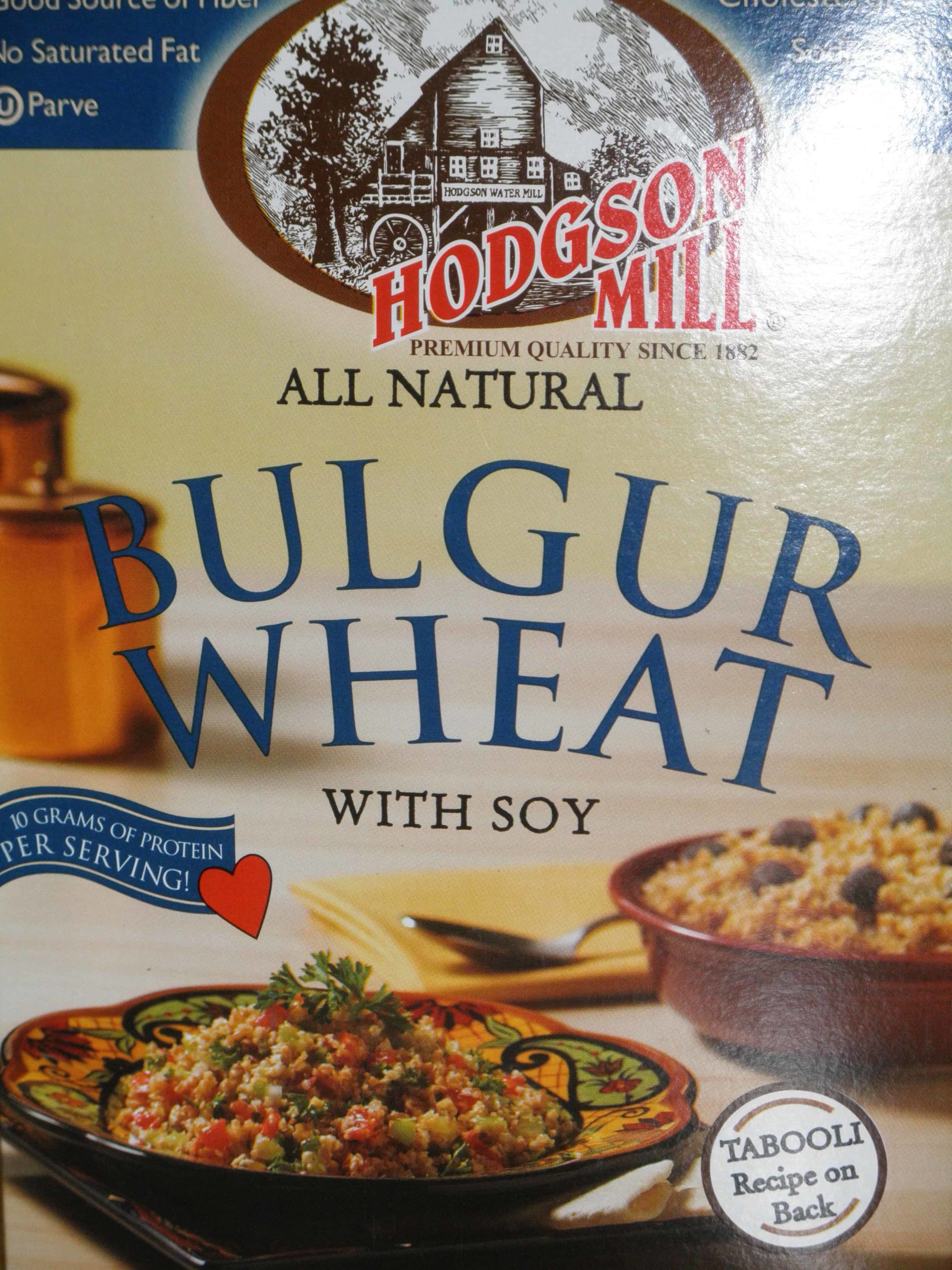 Product Review: Hodgson Mill Bulgur with Soy | Nutrition Over Easy